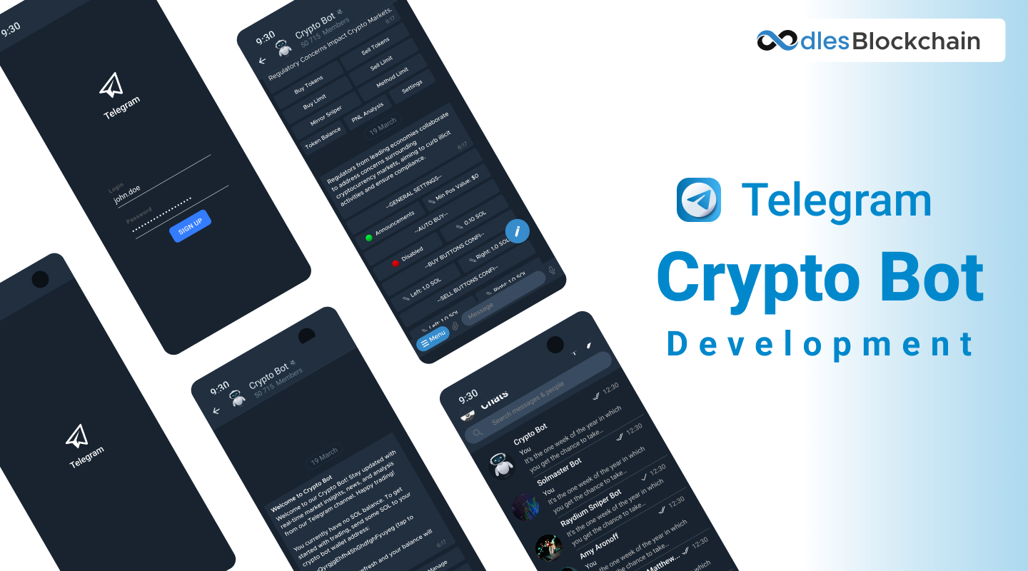 #1 Telegram Crypto trading Bot Development Company